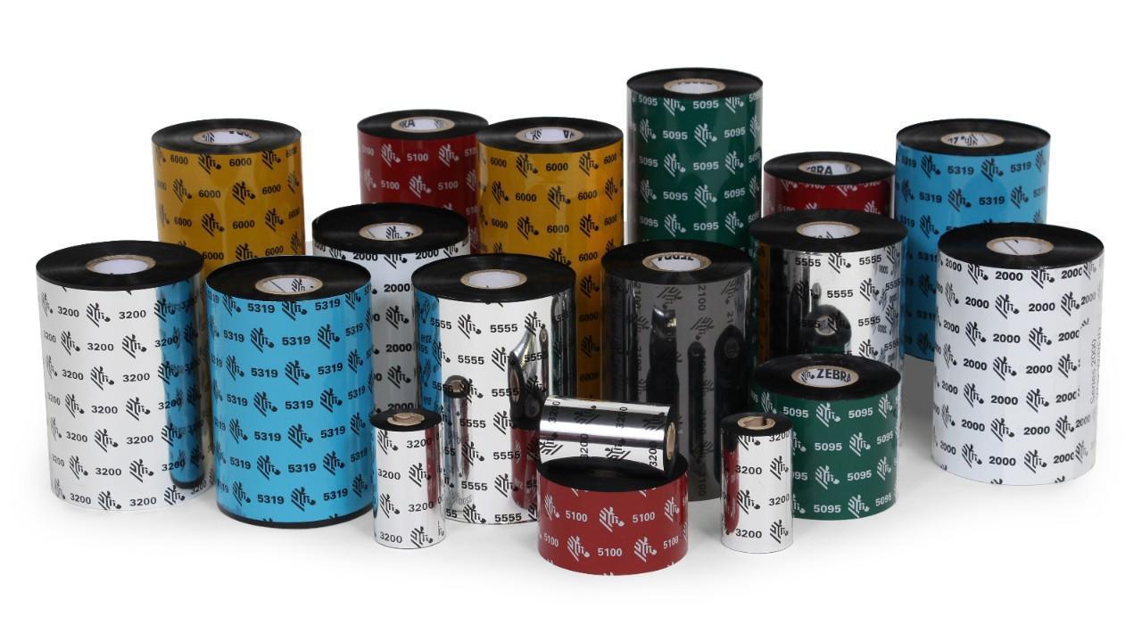 04800BK08945 Zebra 4800 Performance Resin 89mm x 450m Ribbon